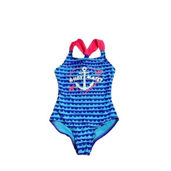 Circo | Swim | Circo Girls One Piece Swim Suit Ahoy Matey Pirate | Poshmark